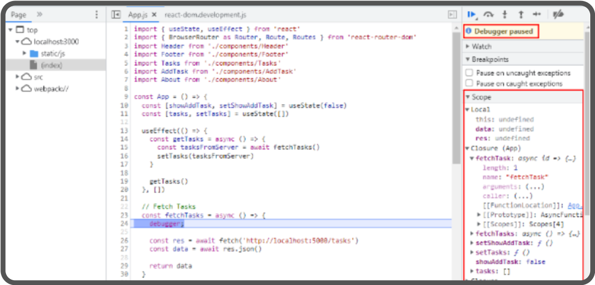 Tips and Tricks for Debugging React Applications